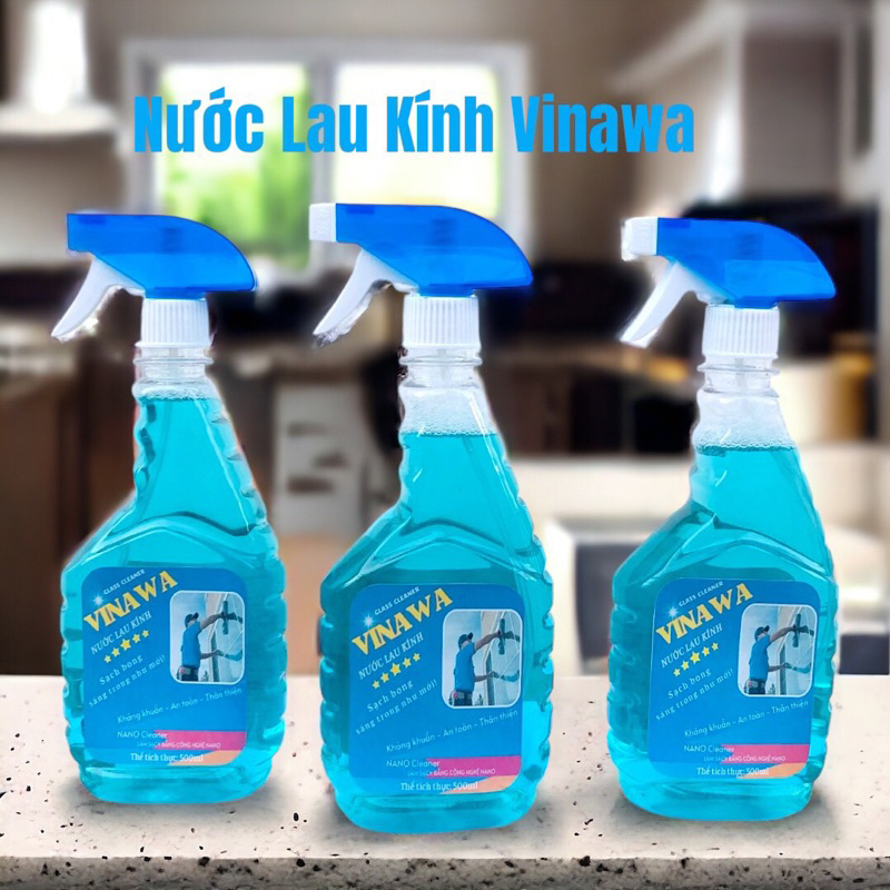 COMBO 2 CHAI NƯỚC LAU KÍNH SIÊU SẠCH VINAWA PHIÊN BẢN NÂNG CẤP SIÊU THỊ ...