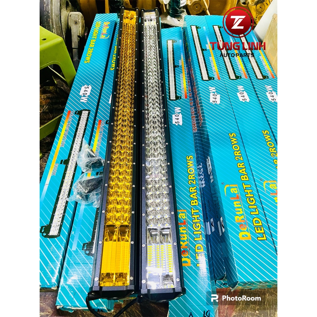 Đèn LED RUNLAI 3 hàng KT 50cm - 65cm - 80cm - 1m siêu sáng - chống nước ...