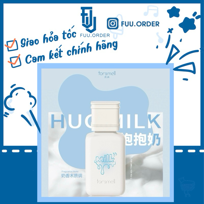 Nước hoa nữ nội địa Trung hương Sữa Forsmell Hug Milk | Shopee Việt Nam