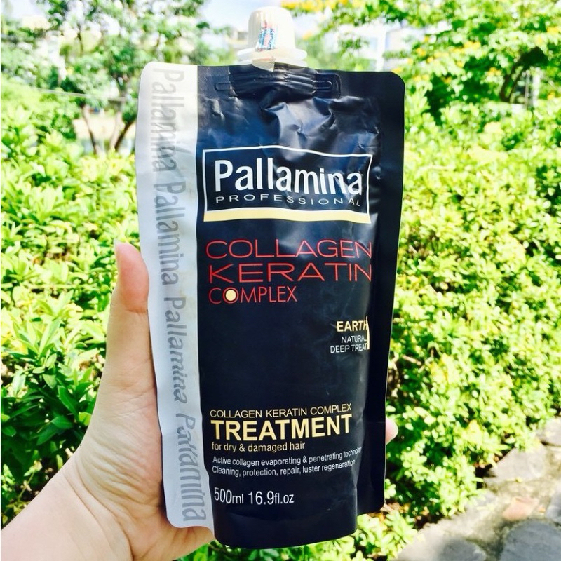 Hấp dầu Pallamina Collagen Keratin Complex 500ml | Shopee Việt Nam