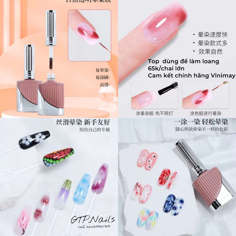 Gel loang Hanbi chính hảng dùng để tạo ra nhiều mẫu nail cực hot ...