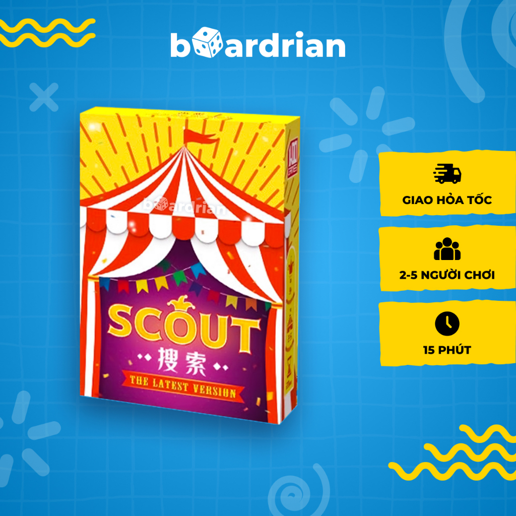 SCOUT - Trò chơi board game du hành trên những con sóng nghệ thuật ...