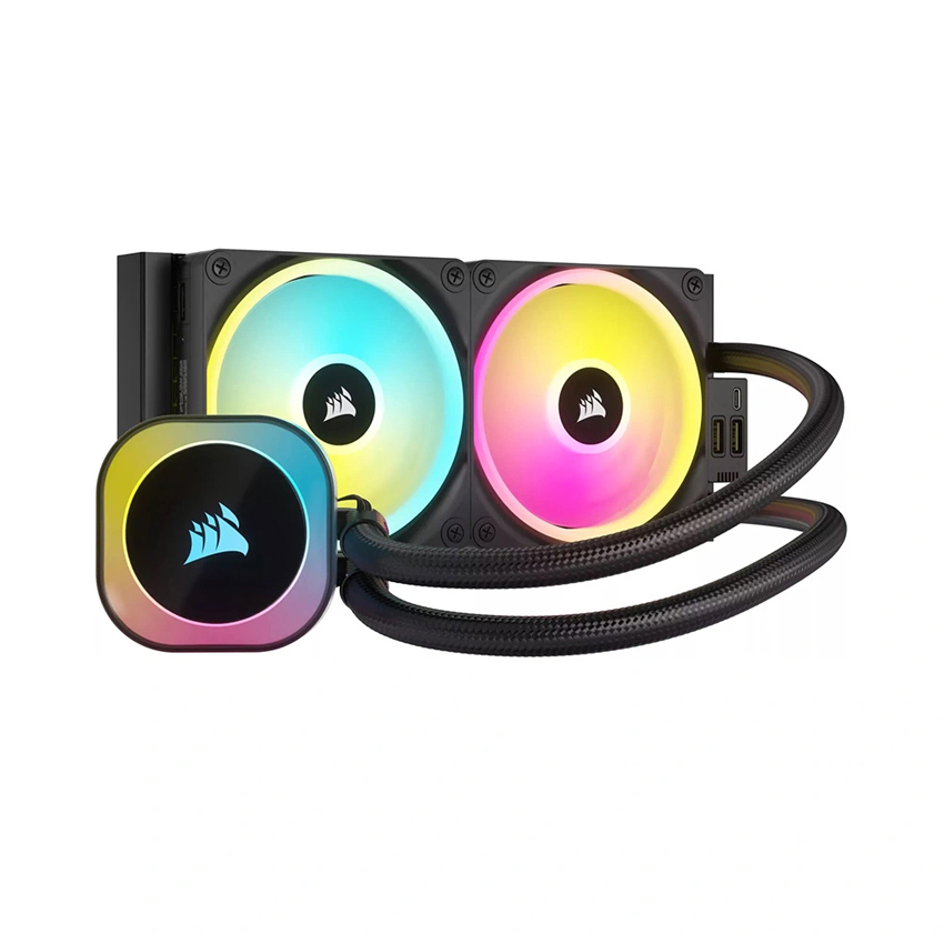 Tản nhiệt nước Corsair iCUE LINK H100i-H115i-H150i-H170i RGB Black ...