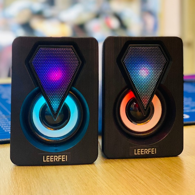 Loa Máy Tính LEERFEI E-1046 Loa Mini Digital Speaker | Shopee Việt Nam