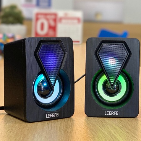 Loa Máy Tính LEERFEI E-1046 Loa Mini Digital Speaker | Shopee Việt Nam