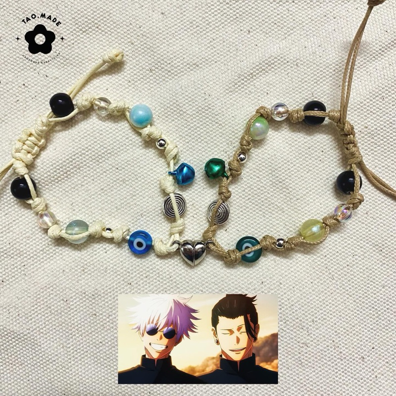 [ COUPLE BRACELET ] GOJO x GETO ( Jujuisukaisen ) | Shopee Việt Nam