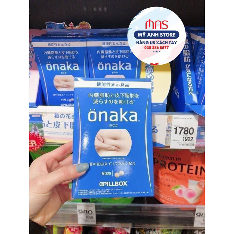 VIÊN ĐÀO THẢI MỠ BỤNG ONAKA | Shopee Việt Nam