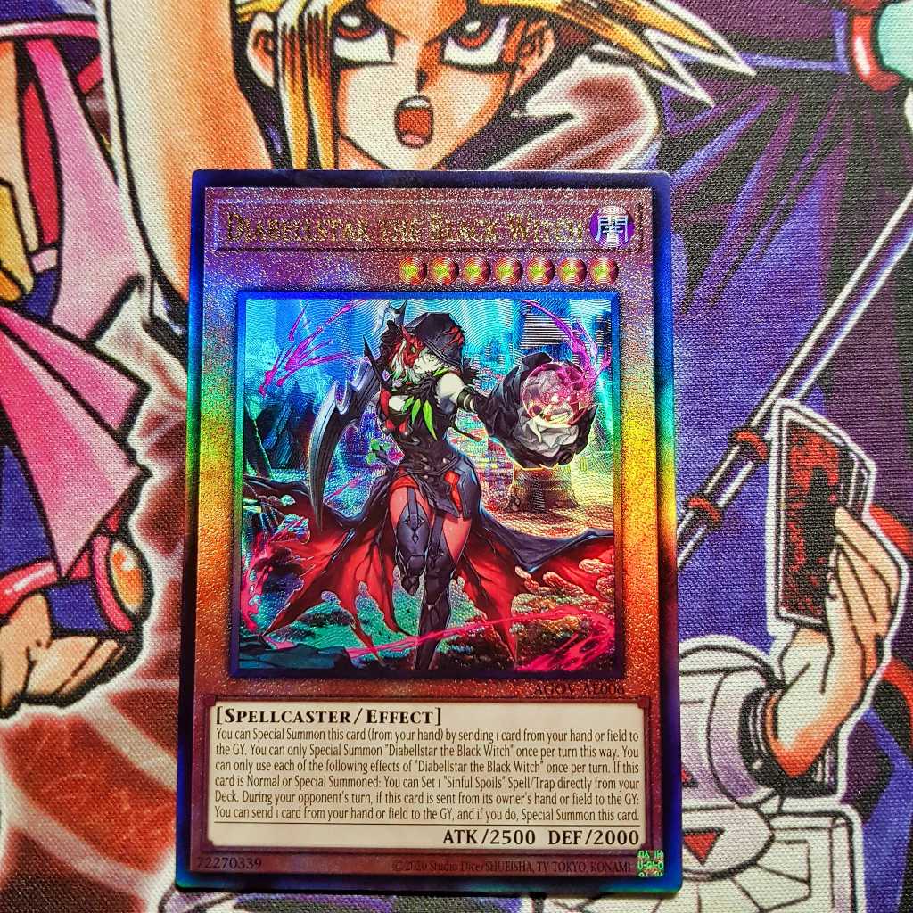 Thẻ bài Yugioh chính hãng | Diabellstar the Black Witch (AE) | AGOV ...