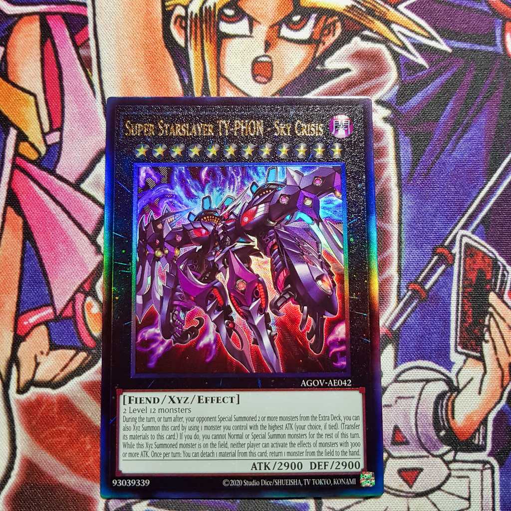 Thẻ bài Yugioh chính hãng | Super Starslayer TY-PHON - Sky Crisis (AE ...