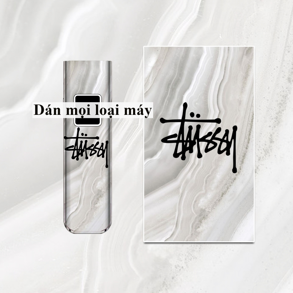 Skin dán cho Xlim pro Phủ Kim Tuyến vân đá-stussy và các máy oneo, điện ...