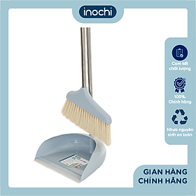 Bộ Chổi Và Hót Rác Ky Bầu Inochi, Lông chổi mịn quét được bụi, cát ...