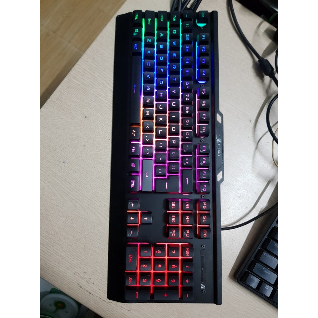 Bàn phím giả cơ E-DRA EK701 - RGB LED 7 màu _Bàn phím Gaming EDRA EK701 ...