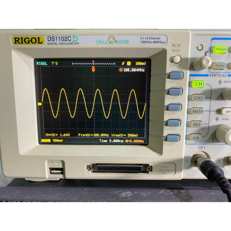 Máy hiện sóng số Rigol DS1102C-D, 100MHZ, 2 kênh - 400 MSa/s Sampling ...