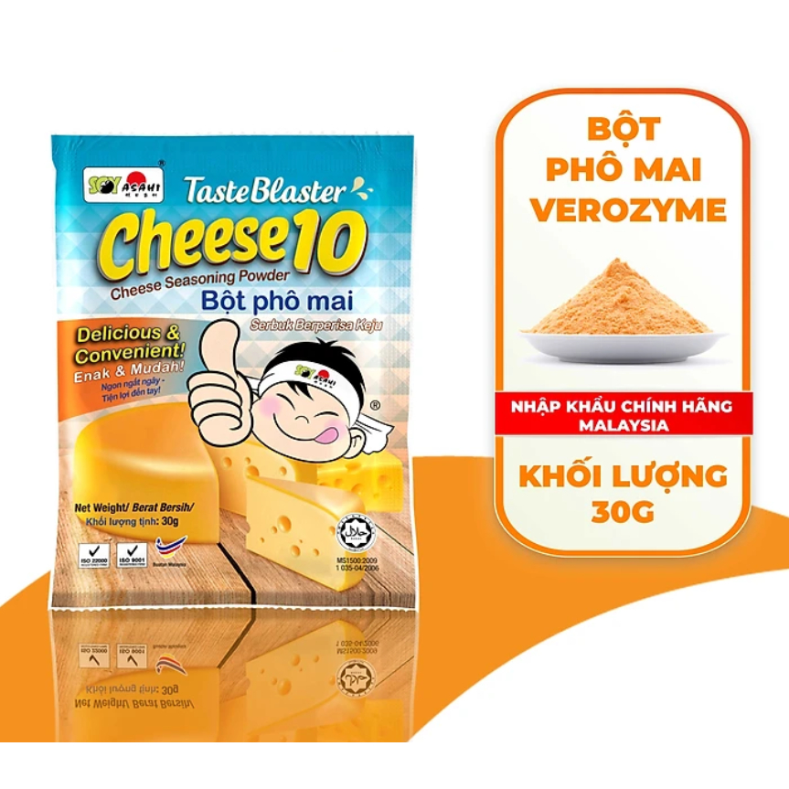 Bột phô mai lắc Malaysia Verozyme gói 30G | Shopee Việt Nam