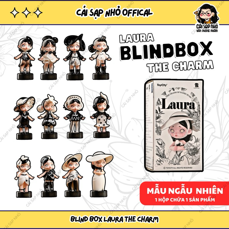 Blind Box Mô Hình Laura Phiên Bản The Charm Chính Hãng - 1 Hộp Đựng 1 ...