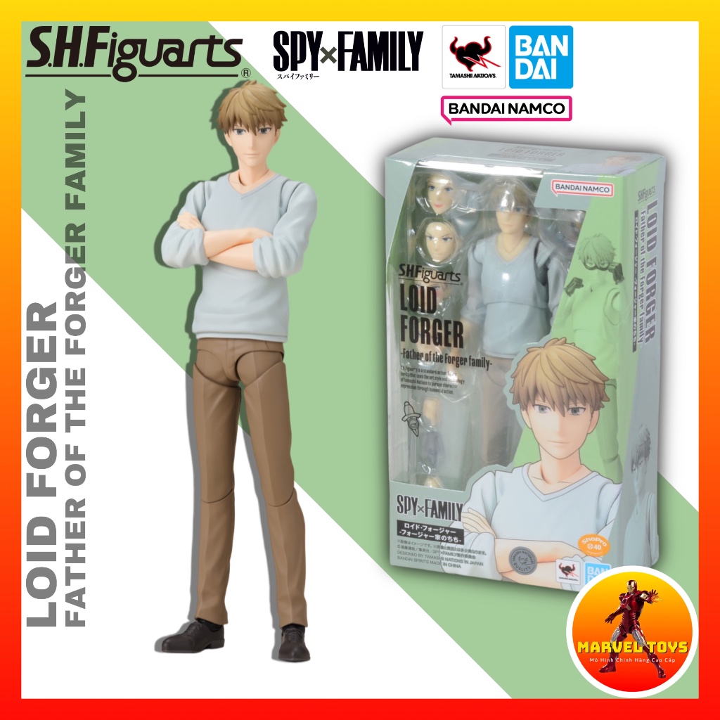 Mô Hình Chính Hãng SHF SHFiguarts Loid Forger Father Of The Forger ...