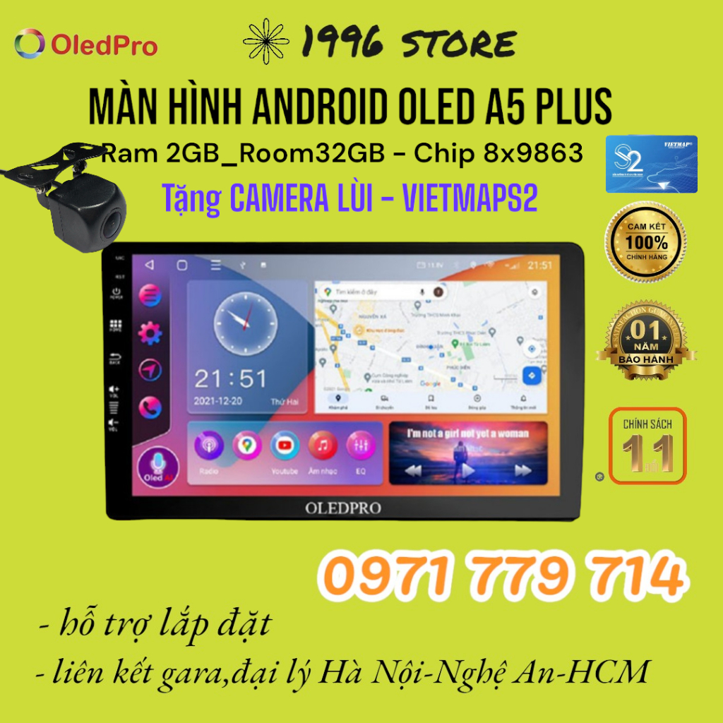 Màn hình ô tô Màn hình Android Ô Tô OledPro A5 _ P450 _ A1s_ X4_X4S_X4 ...