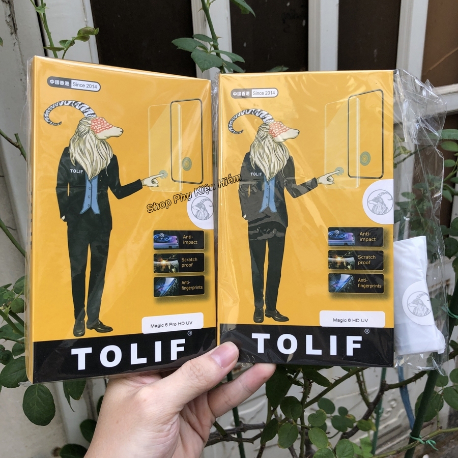 Kính cường lực full Honor Magic 6 Pro keo UV Tolif | Shopee Việt Nam