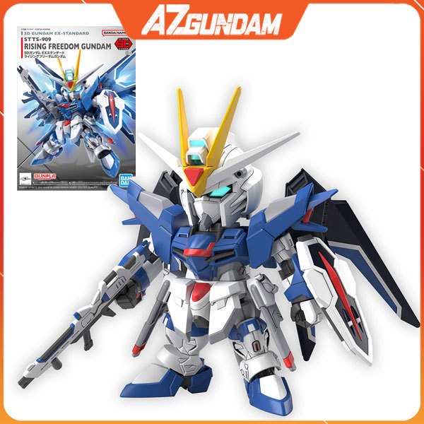 Mô Hình Lắp Ráp Gundam SD EX-Standard Rising Freedom Gundam, Chính Hãng ...