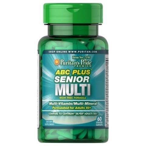 PURITAN'S PRIDE MULTIVITAMIN ABC PLUS SENIOR | Shopee Việt Nam