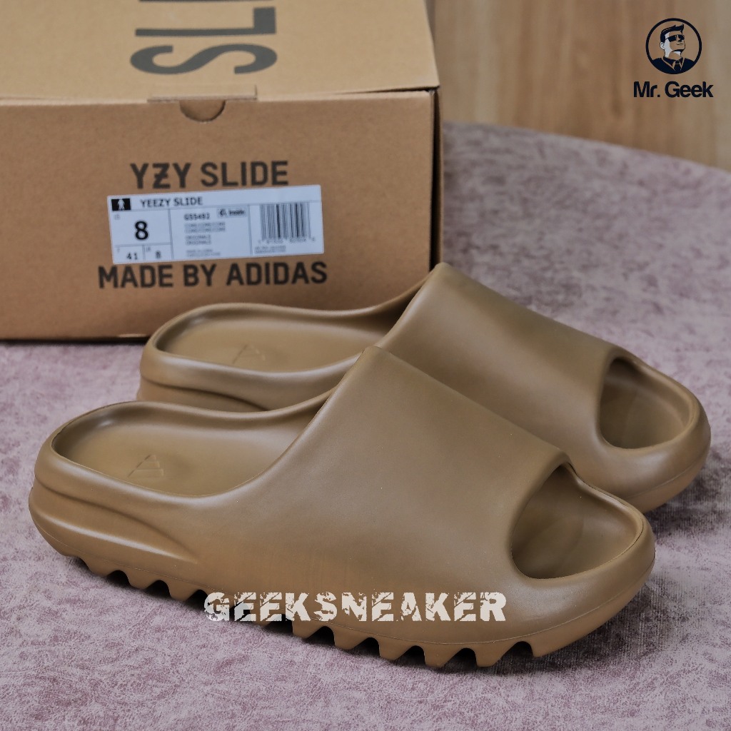 [GeekSneaker] Full Box | Dép Yz Slide - SS22 Vân Nhám Siêu đẹp | Shopee ...