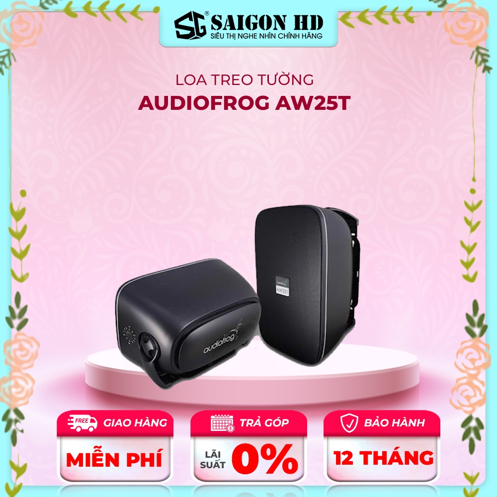 Cặp loa subwoofer AUDIOFROG AW25T - Hàng chính hãng, bảo hành 12 tháng ...