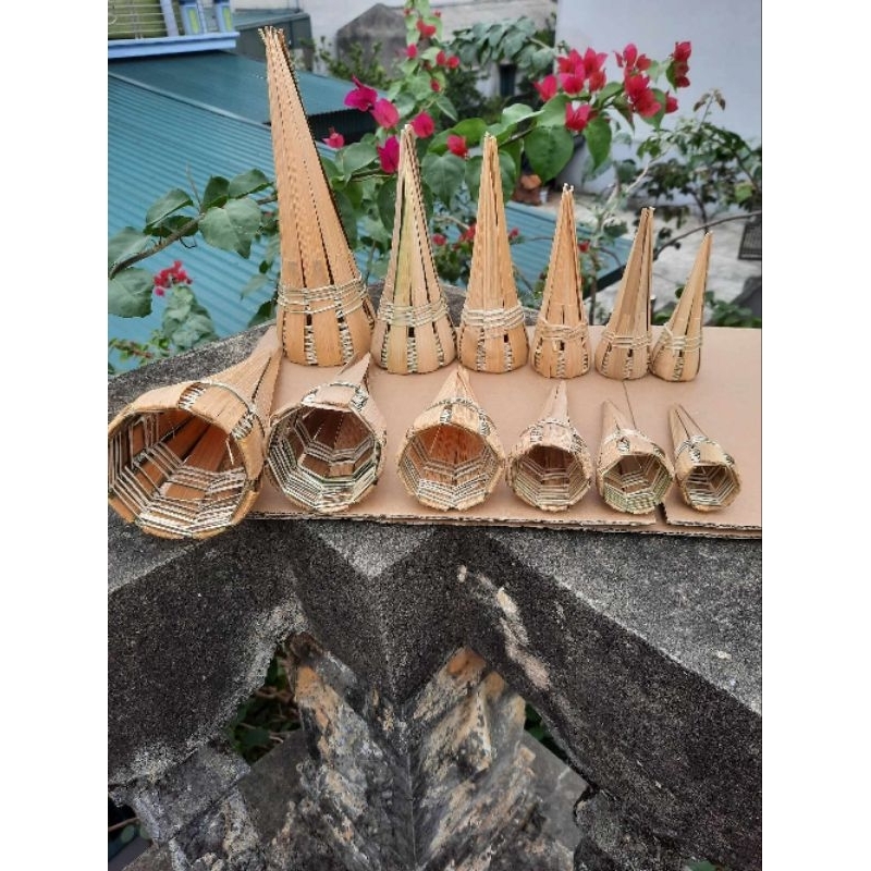 hom bẫy lươn Chất liệu tre già đan tay thủ công loại 1 | Shopee Việt Nam