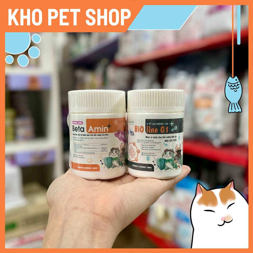 COMBO Beta amin và Men vi sinh Bioline G1 | Shopee Việt Nam