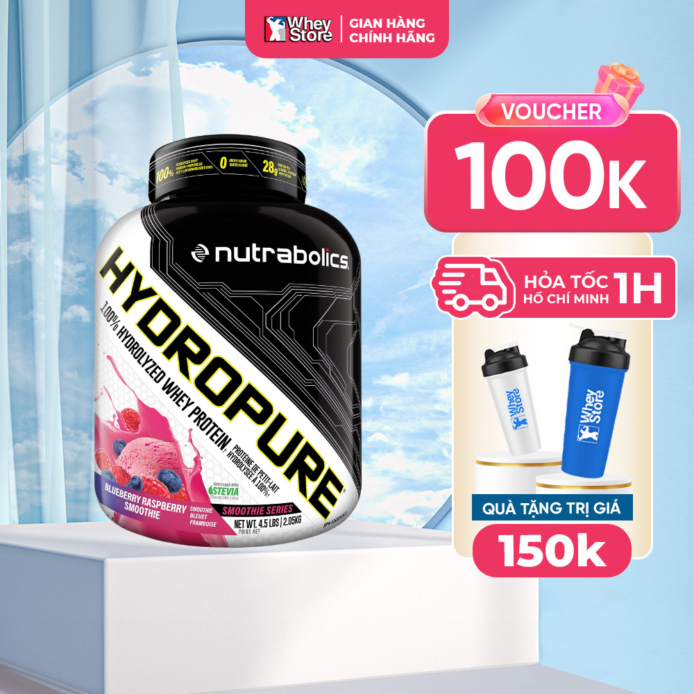 Sữa Tăng Cơ Hydropure Nutrabolics 4.5lbs (2.04kg) Chính Hãng | Shopee ...