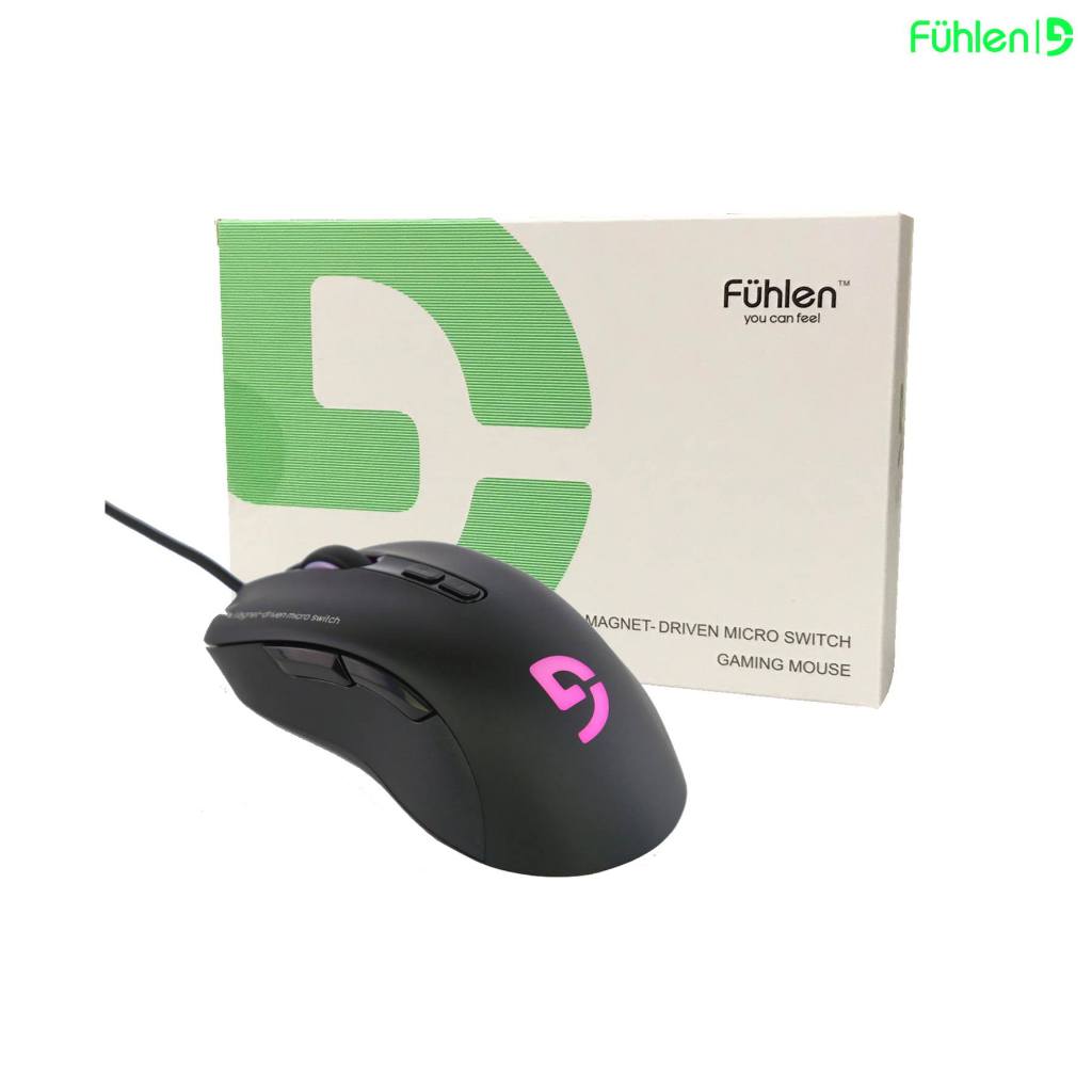 Chuột Gaming Fuhlen G90 Pro X Black -DPI 8000 - Có App Chỉnh Marco -Led ...