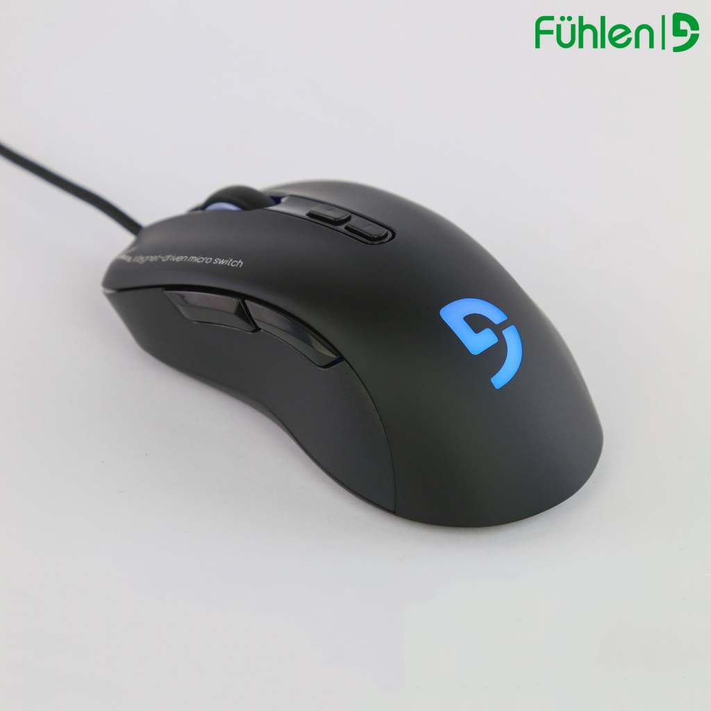 Chuột Gaming Fuhlen G90 Pro X Black -DPI 8000 - Có App Chỉnh Marco -Led ...