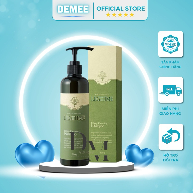 Dầu gội đầu Legitime Deep Cleansing Shampoo từ thảo dược phiên bản cao ...