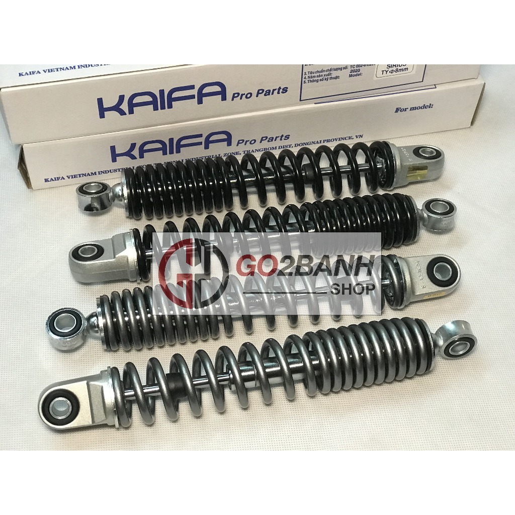 Cặp phuộc nhún sau Kaifa Sirius xăng cơ 8 ly chính hãng | Shopee Việt Nam