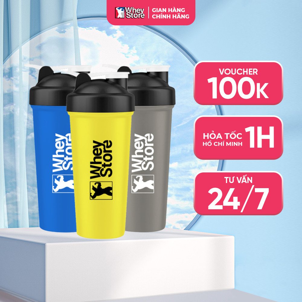 Bình Lắc Wheystore 600ml Chính Hãng | Shopee Việt Nam