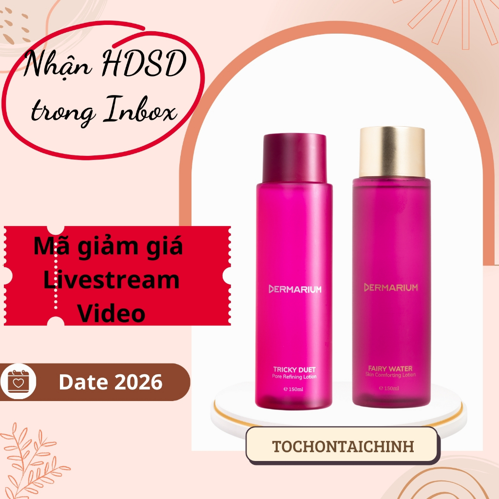 Toner Dermarium (Tricky Duet BHA - Tender Wonder - Rough Addition ...