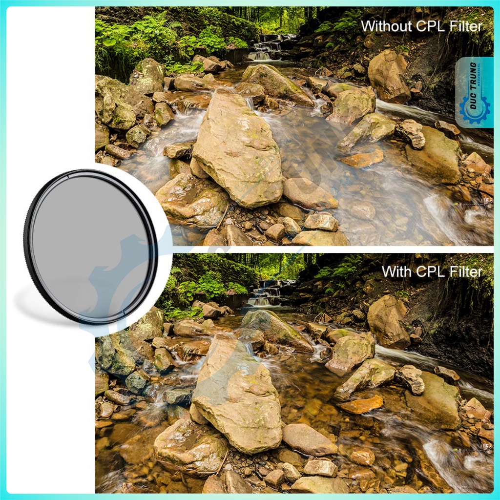 Kính Lọc Phân Cực CPL 52mm Filter Dành Cho Mọi Lens Ống Kính Điện Thoại ...