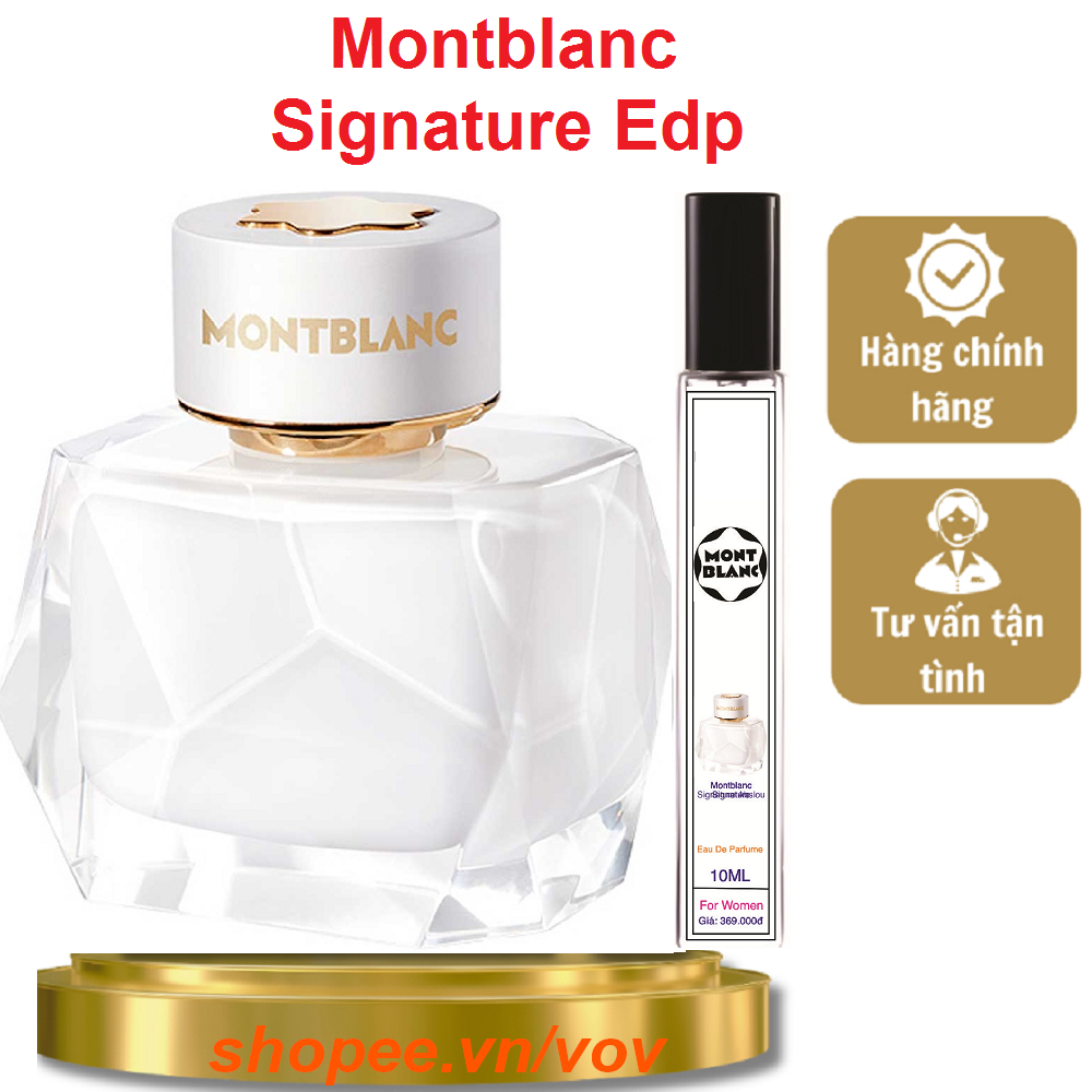 Nước Hoa Chiết 10ml Montblanc Signature Edp chính hãng | Shopee Việt Nam