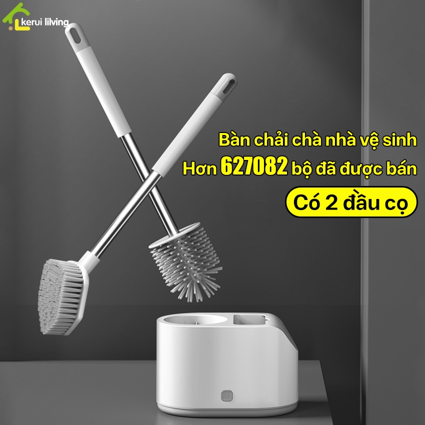 Bộ bàn chải, chổi cọ nhà vệ sinh, bồn cầu, bộ cọ nhà vệ sinh 2 món ...