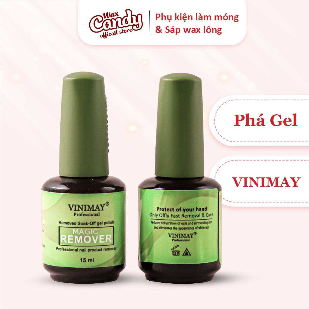 Nước phá gel Vinimay 15ml | Shopee Việt Nam