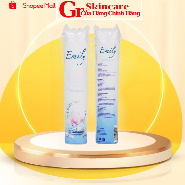 Bông tẩy trang Emily 120 miếng Đức mềm mịn siêu tiết kiệm | Shopee Việt Nam