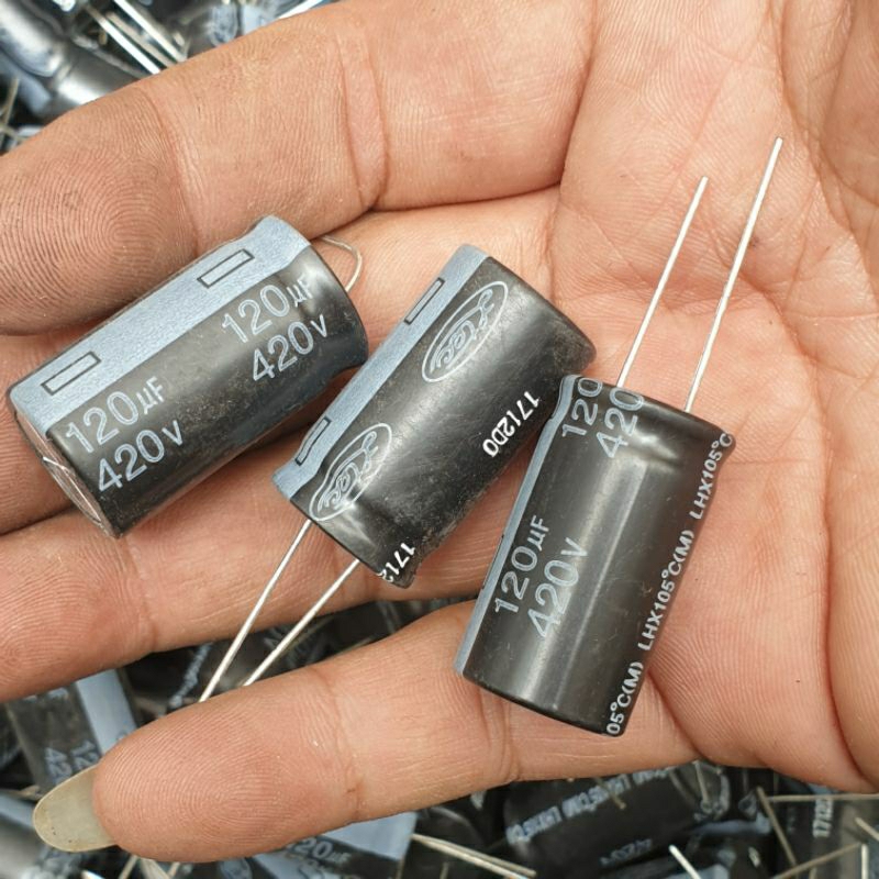 50 TỤ ĐIỆN 100UF/400V, 120uf/420v | Shopee Việt Nam