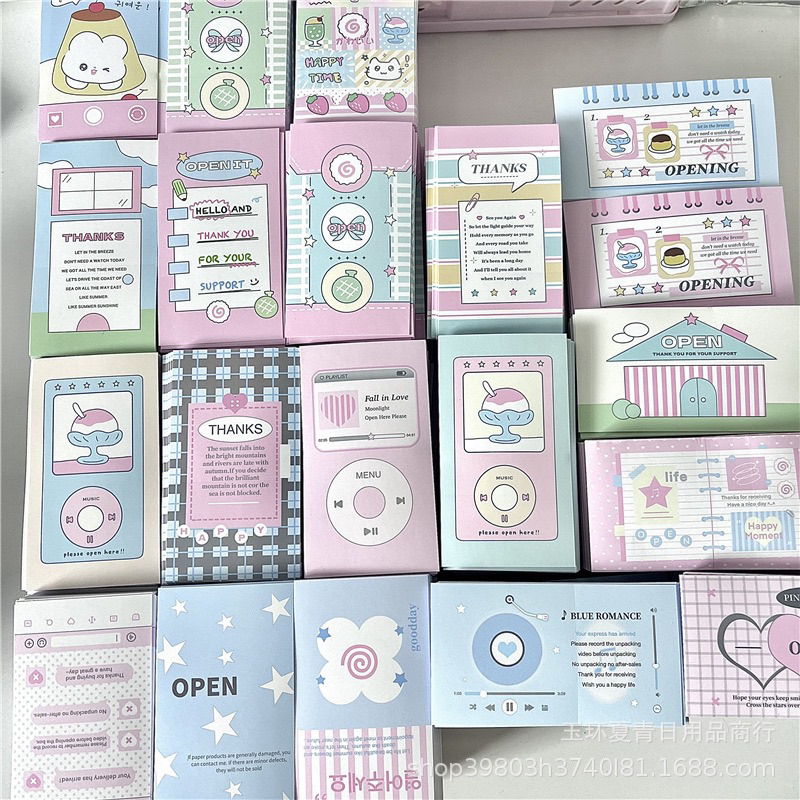 Set 10 sticker niêm phong gói hàng dễ thương | Shopee Việt Nam