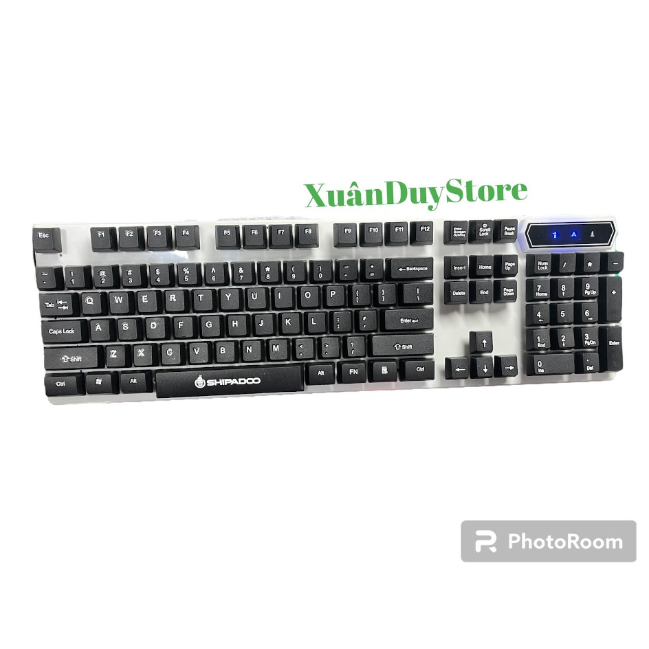 Bộ Phím Chuột Có Led SHIPADOO Master D280 Có Nút Bật Tắt Led, Siêu Bền ...