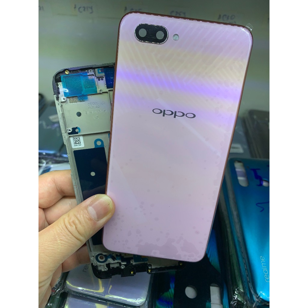 Bộ xương Vỏ điện thoại zin oppo A3s - 32g / sim trên (Khung xương ...