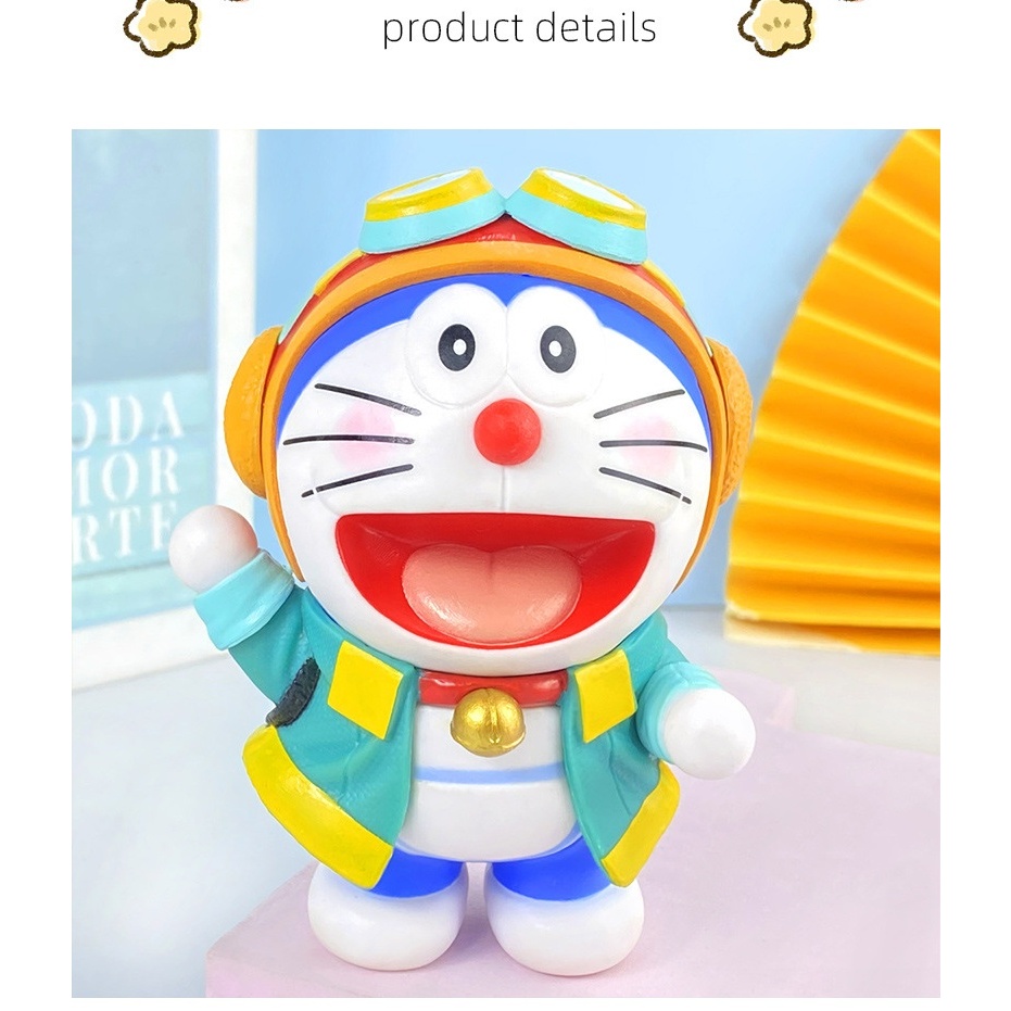 Mô hình Doraemon cao 10cm siêu cute 2024 | Shopee Việt Nam