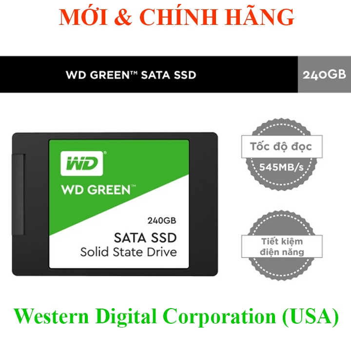 Ổ Cứng SSD Western Digital WD GREEN,, Hikvision C100, Colorful, Maxtor ...