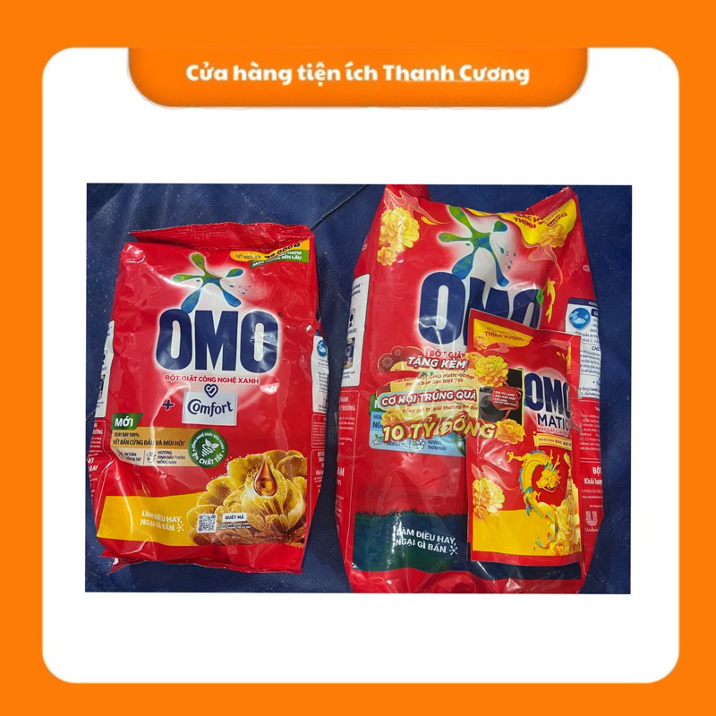 Bột giặt OMO công nghệ xanh gói 2.6kg/5.5kg hương comfort | Shopee Việt Nam
