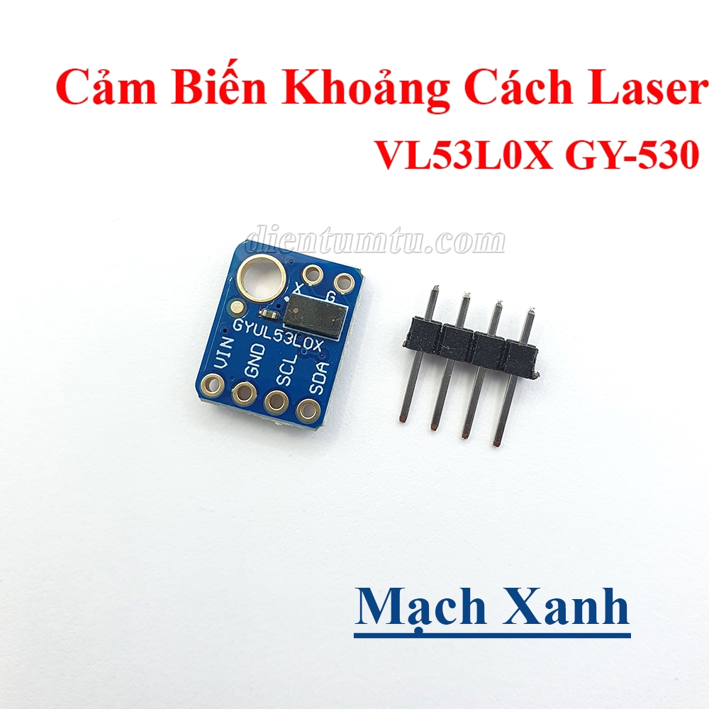 Module Cảm Biến Khoảng Cách Laser VL53L0X GY-530 - Distance ToF Sensor ...
