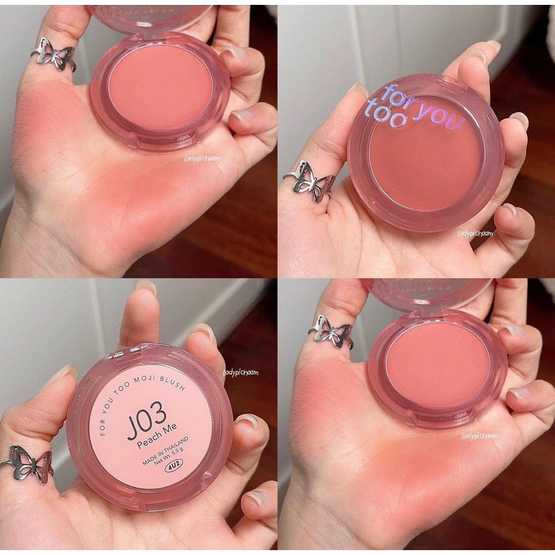 [4u2] Phấn má hồng For You Too Blush On Matte/Shimmer/Moji | Shopee ...