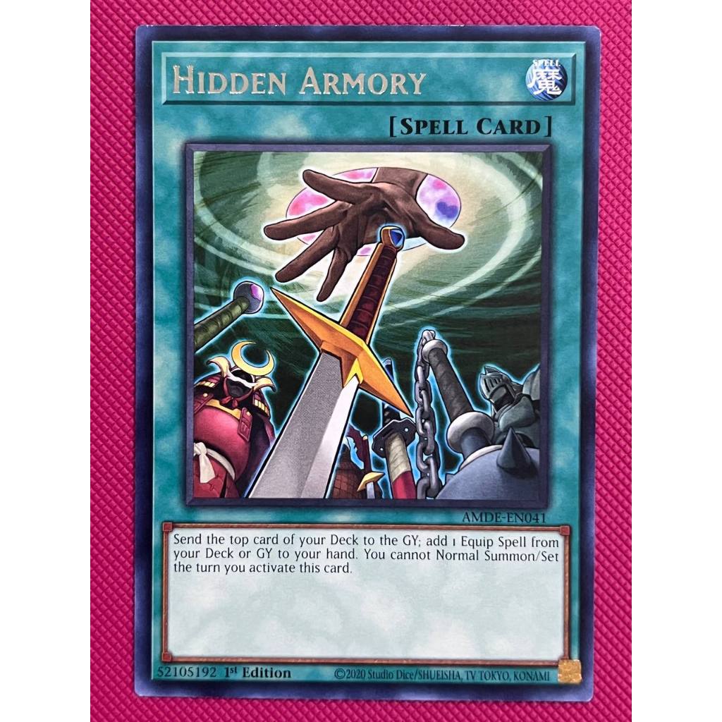 [YGO Edison] Thẻ bài Yugioh: Hidden Armory - AMDE-EN041 - Rare 1st ...